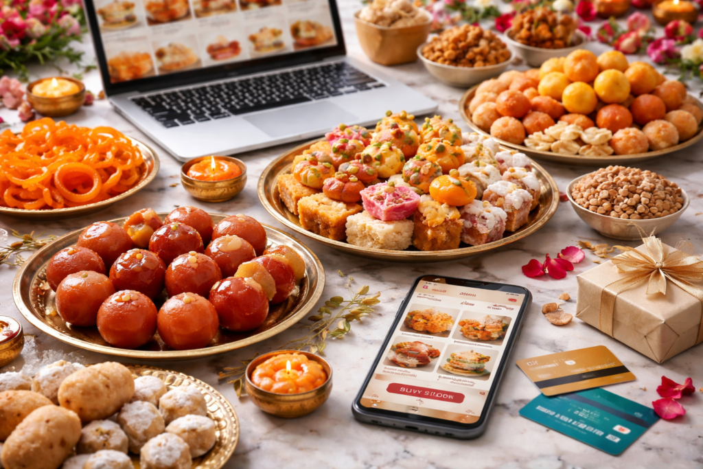 Where to order Indian sweets online in Singapore